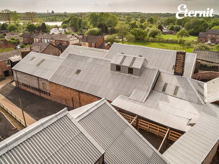 ETERNIT Agro L corrugated sheets - safe waved sheet roofing!