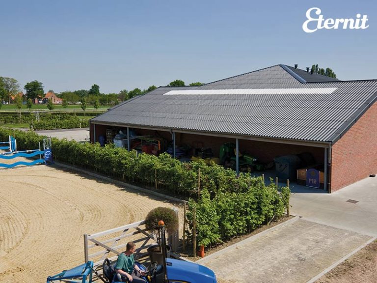 ETERNIT Agro L bezazbesta šīferis - drošs viļņoto lokšņu segums!