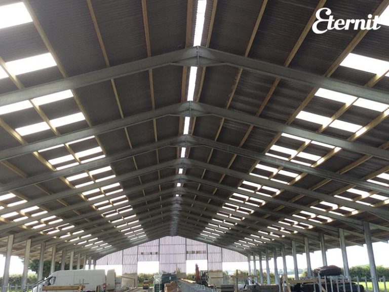 ETERNIT Agro XL corrugated sheets - safe waved sheet roofing!