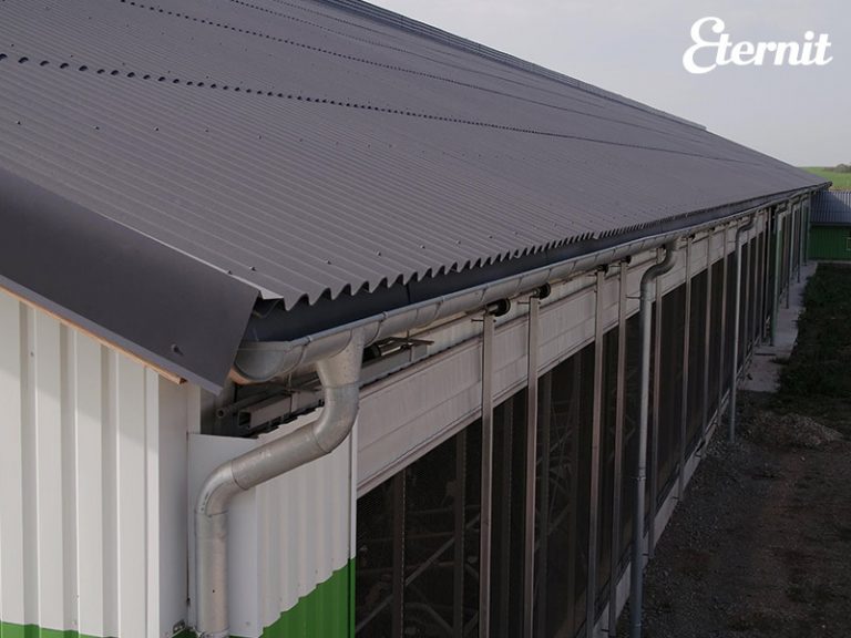 ETERNIT Agro XL bezazbesta šīferis - drošs viļņoto lokšņu segums!