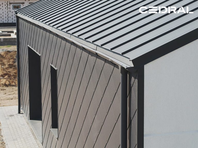 Fiber cement slates CEDRAL-an elegant roof and facade finishing solution!