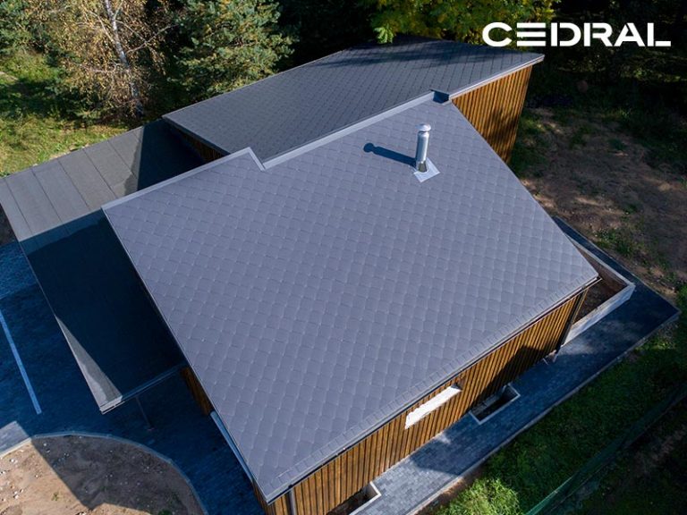 Fiber cement slates CEDRAL-an elegant roof and facade finishing solution!