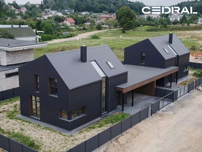 Fiber cement slates CEDRAL-an elegant roof and facade finishing solution!