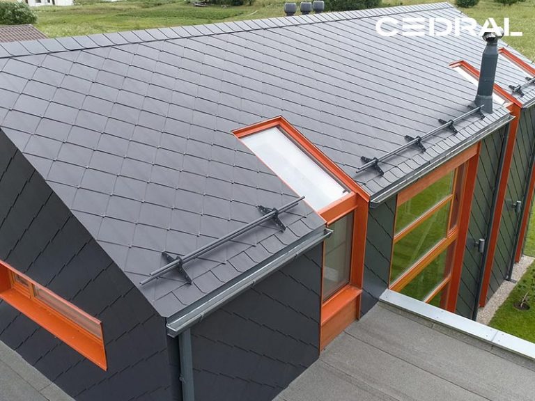 Fiber cement slates CEDRAL-an elegant roof and facade finishing solution!