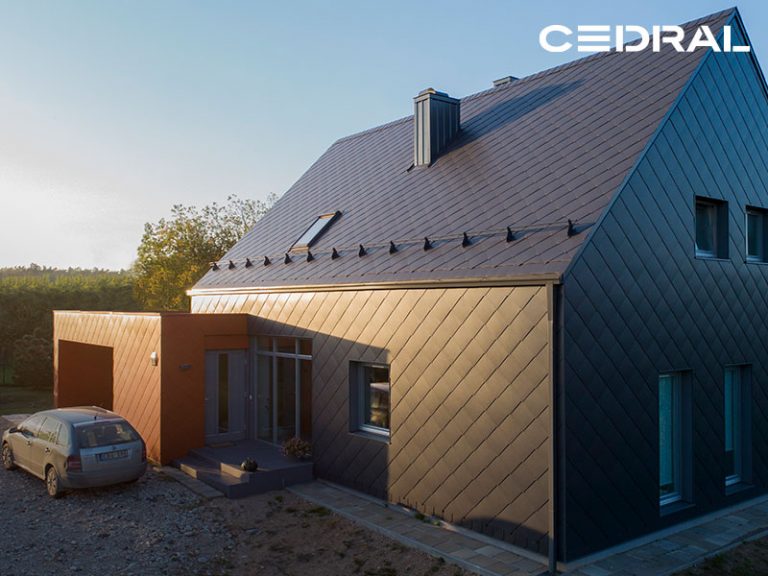 Fiber cement slates CEDRAL-an elegant roof and facade finishing solution!