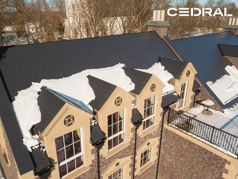 Fiber cement slates CEDRAL-an elegant roof and facade finishing solution!